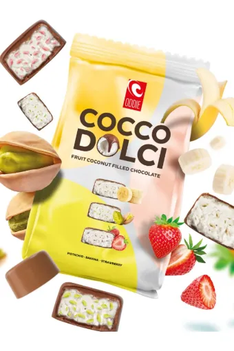 CMarket | Oddie Coco Dolci Milk Chocolate Covered Coconut Bar 200 G