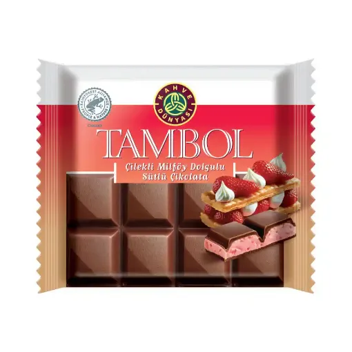CMarket | Kahve Dunyasi Tambol Milk Chocolate with Strawberry Puff ...